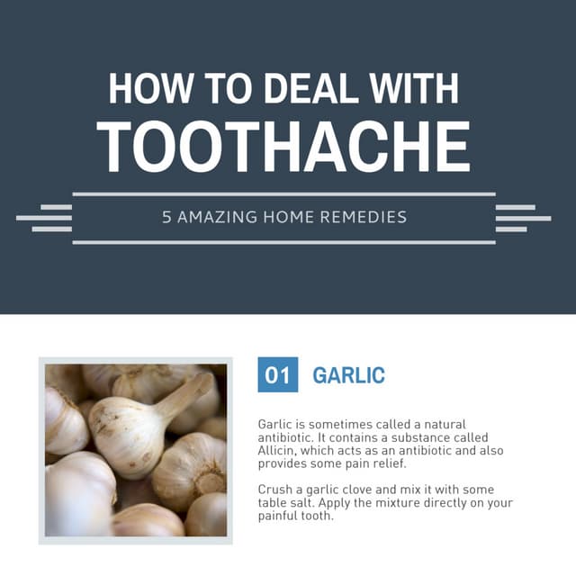 5 best home remedies for toothache | PDF