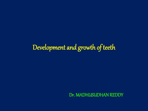 Development of Mandible | PPT
