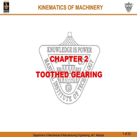 Toothed gearing.pdf . | PDF