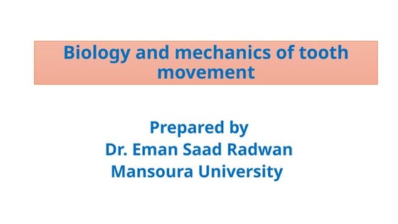 Rotation of teeth & its management | PPT