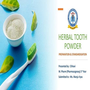 HERBAL TOOTH POWDER.pptx