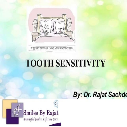 Tooth sensitivity Management | Ashok Vihar | Delhi | PPTX