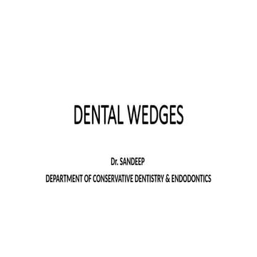 TOOTH SEPARATION DURING DENTAL RESTORATION.pptx