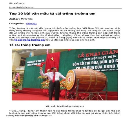 Top 10-bai-van-mau-ta-cai-trong-truong-em | PDF