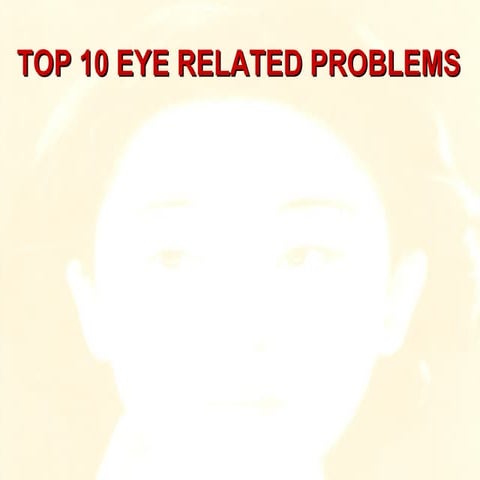 Top 10 EYE related problems | PPT