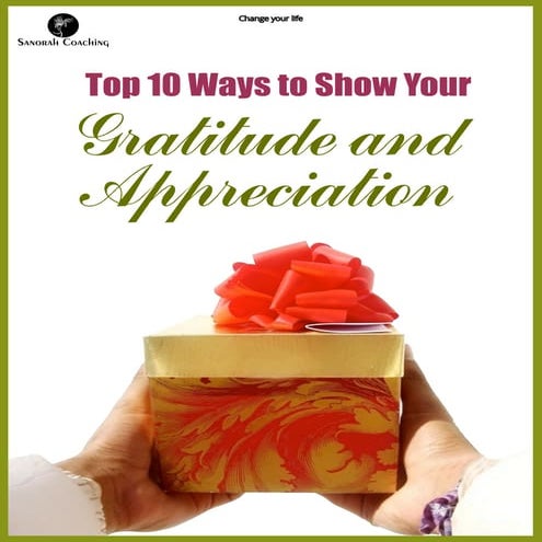 Top 10-ways-to-show-your-gratitude-and-appreciation (1) | PDF