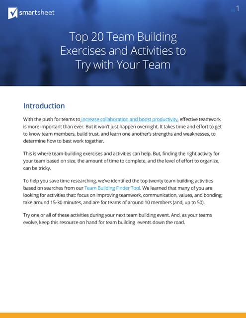 Outdoor Team Building Games | PDF | Biological Sciences | Science