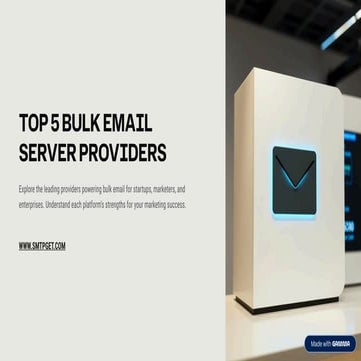 Top-5-Bulk-Email-Server-Providers (SMTPGET.COM) | PDF