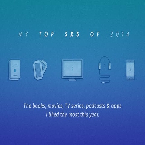 My Top-5 List of my Top-5 Lists of 2014 | PPT