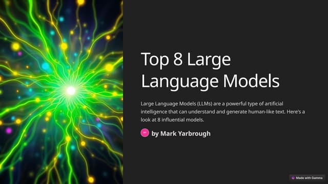 A Comprehensive Review of Large Language Models for.pptx