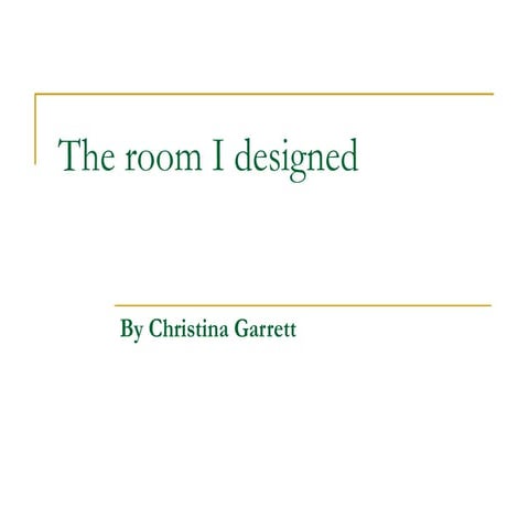 Your room makeover | PDF