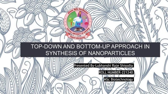Top-Down and Bottom_Up Approches | PPT