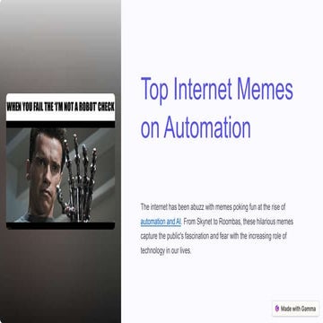 Top Internet Memes On Automation! - TechDogs | PPT