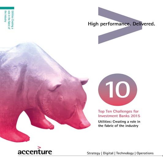 Top Ten Challenges for Investment Banks 2015: Revolution: Challenge 10 ...