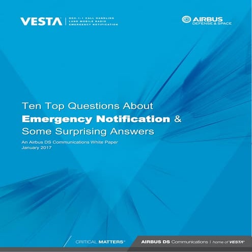 Top 10 Best Practices for Emergency Notification | PDF