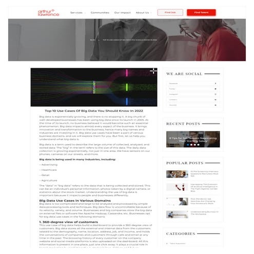 Top 10 Use Cases Of Big Data You Should Know In 2022 | PDF | Business ...