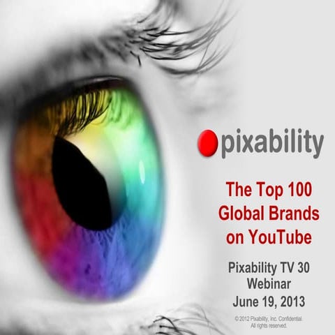 The Top 100 Global Brands On YouTube | PPT