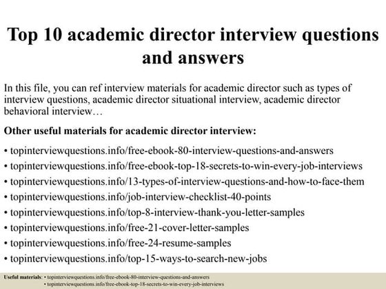 Interview questions for college magazine | PDF