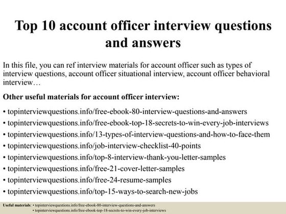 Top 10 customs officer interview questions and answers | PPTX | Resume ...