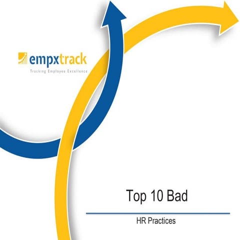 Top 10 bad hr practices | PDF