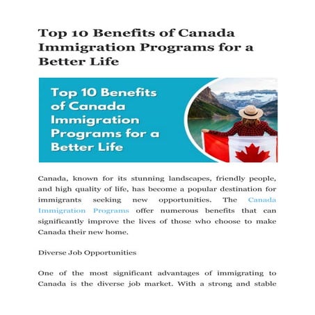 Top 10 Benefits of Canada Immigration Programs for a Better Life.pdf