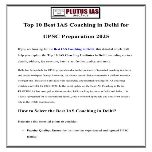 Top 10 Best IAS Coaching in Delhi for UPSC Preparation 2025.pdf