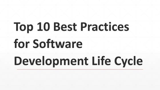 The Ultimate PDF Guide on Software Development Life Cycle | PDF ...