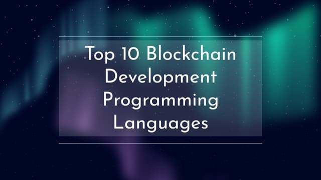 Top 10 Blockchain Development Programming Languagespdf 0879