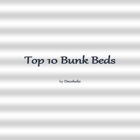 Top 10 bunk beds | PDF