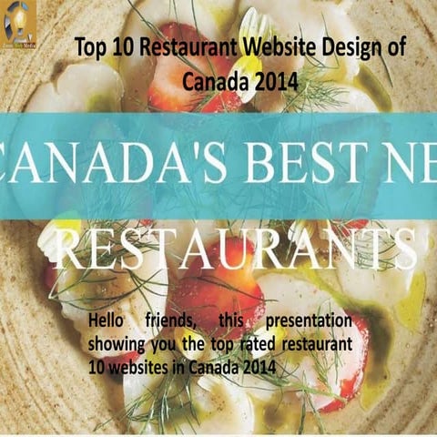 Top 10 Canadian restaurant website design of 2014 mobile friendly and ...