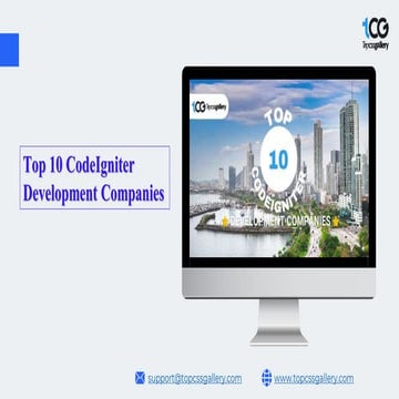Top 10 CodeIgniter Development Companies | PPT
