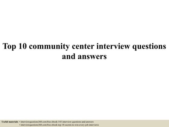 Top 10 municipal clerk interview questions and answers | PPT