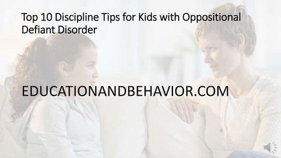 Positive discipline powerpoint | PPTX