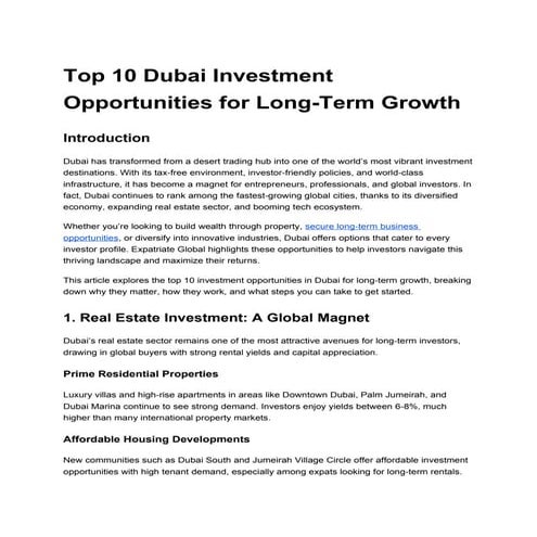 Top 10 Dubai Investment Opportunities for Long-Term Growth.docx