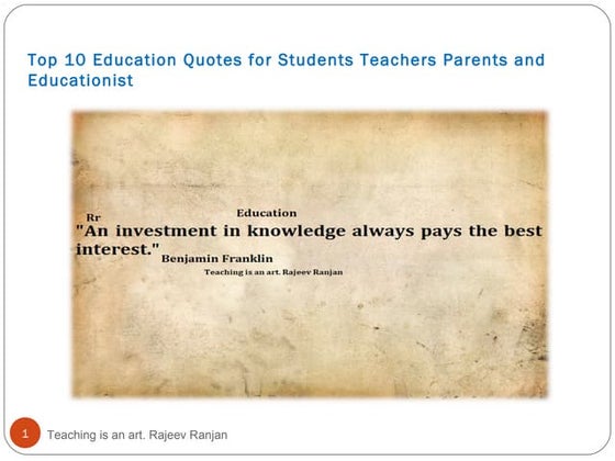 Teacher 20 best inspirational and motivational quotes for good teacher ...