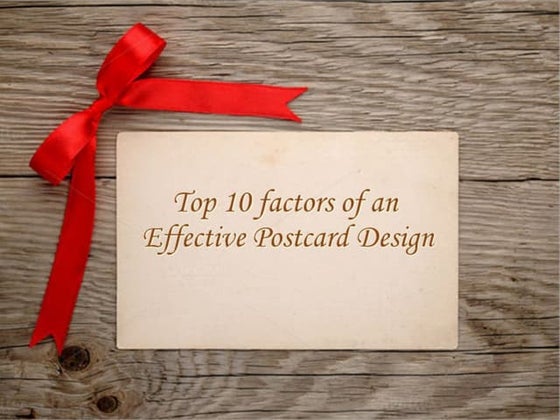 Postcard design guidelines | PDF