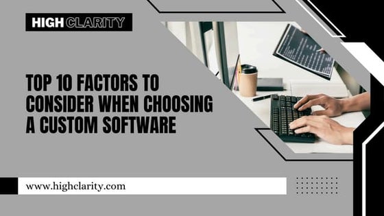 Choosing the Right Software Development Partner | PPT