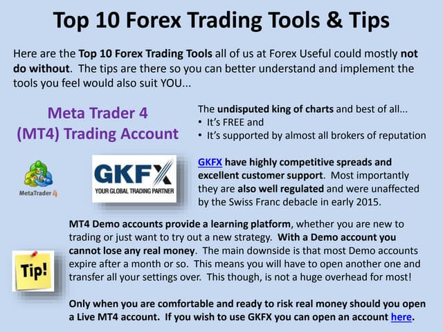 The MetaTrader-4 (MT4) Trading Tutorial -Essential Tips and Tricks for Forex and CFD Traders | PDF