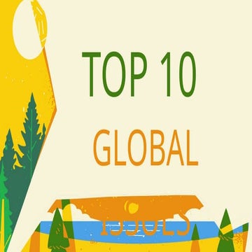 Top 10 Global Issues and Sustainable Development Goals (SDG).pptx