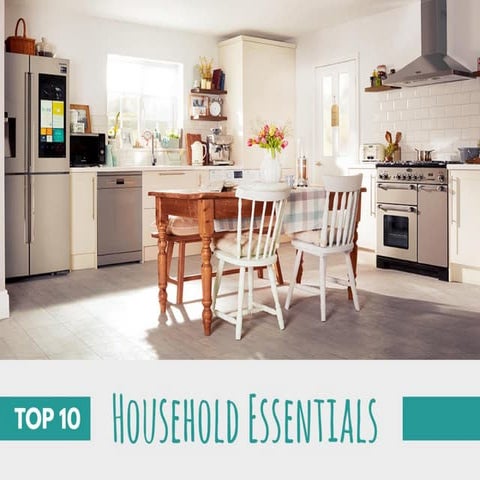 Top 10 household essentials | PPT