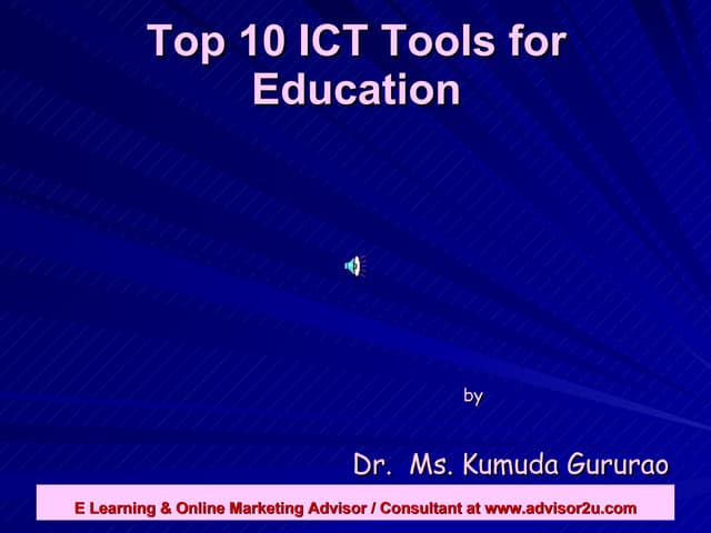 Ict tools