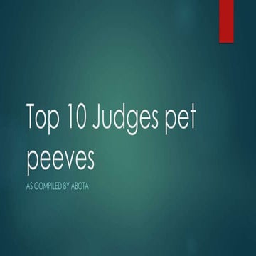 ESL: Pet Peeves | PPTX