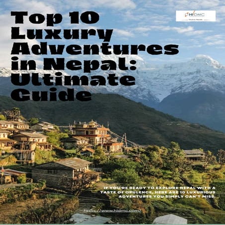 Top 10 Luxury Adventures in Nepal Ultimate Guide.pdf