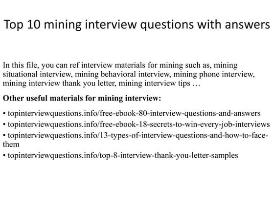 Mining objective answers | DOC