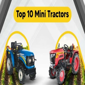Top 10 mini tractors | PPT