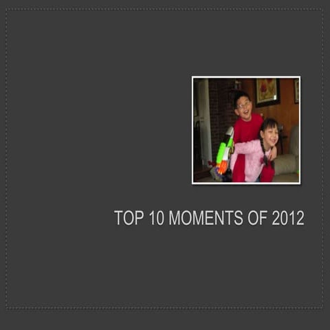 Top10 Moments of 2012 | PPTX