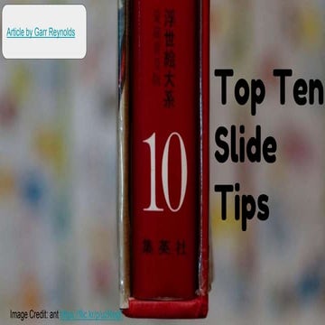 Top 10 slide tips | PPTX