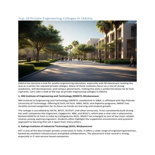 Top 10 Private Engineering Colleges in Odisha.pdf