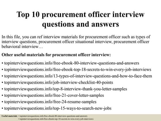 Top 10 customs officer interview questions and answers | PPTX | Resume ...