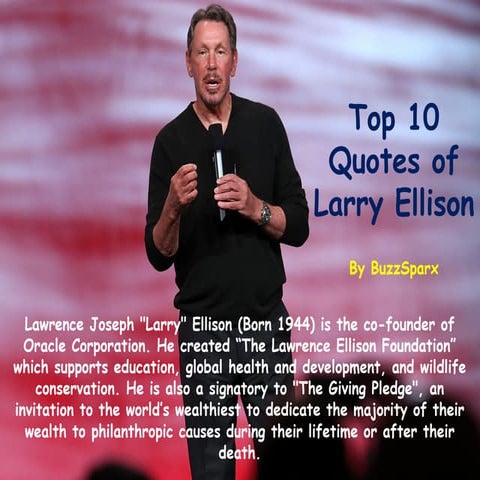 Larry Ellison Famous Quotes